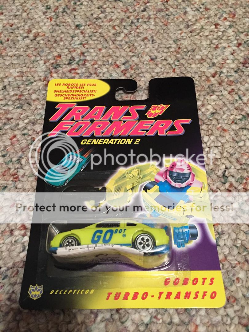 Euro G2 Gobots Soundwave card variant | TFW2005 - The 2005 Boards