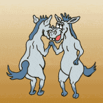 Dancing Donkeys gif by jokerj11 | Photobucket