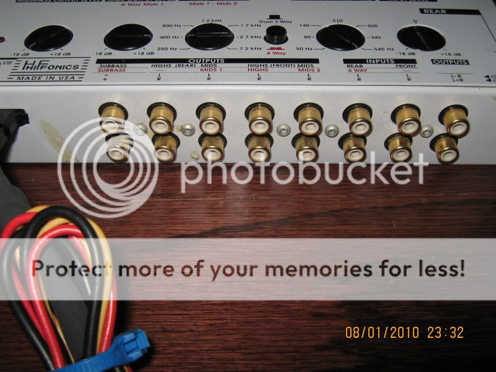 Good ol' old school MTX 3way/4 way active crossover. | CarAudio.com Car ...