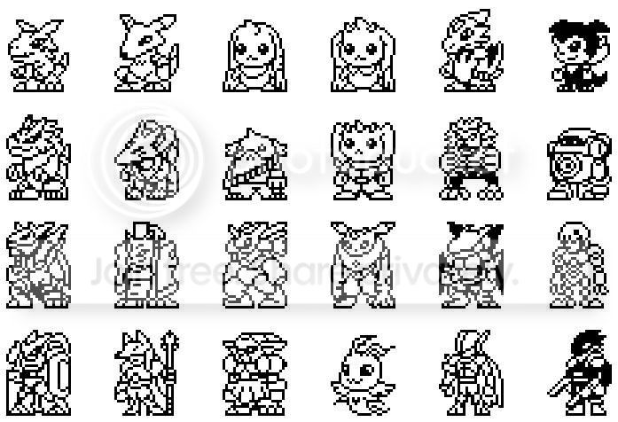 Digimon LCD Evolution Chart | With the Will // Digimon Forums